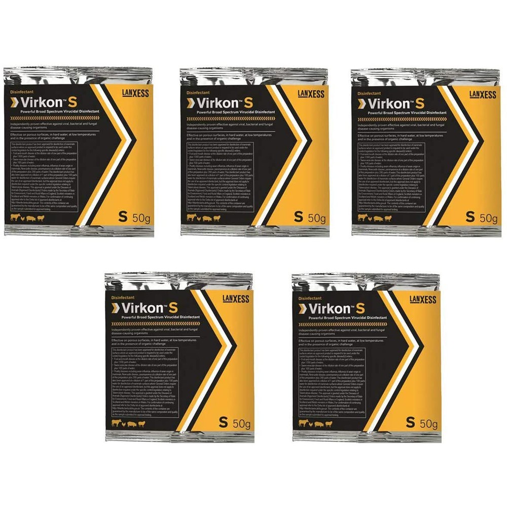 Virkon Virkon S - 50g X 50 Box (sachets)