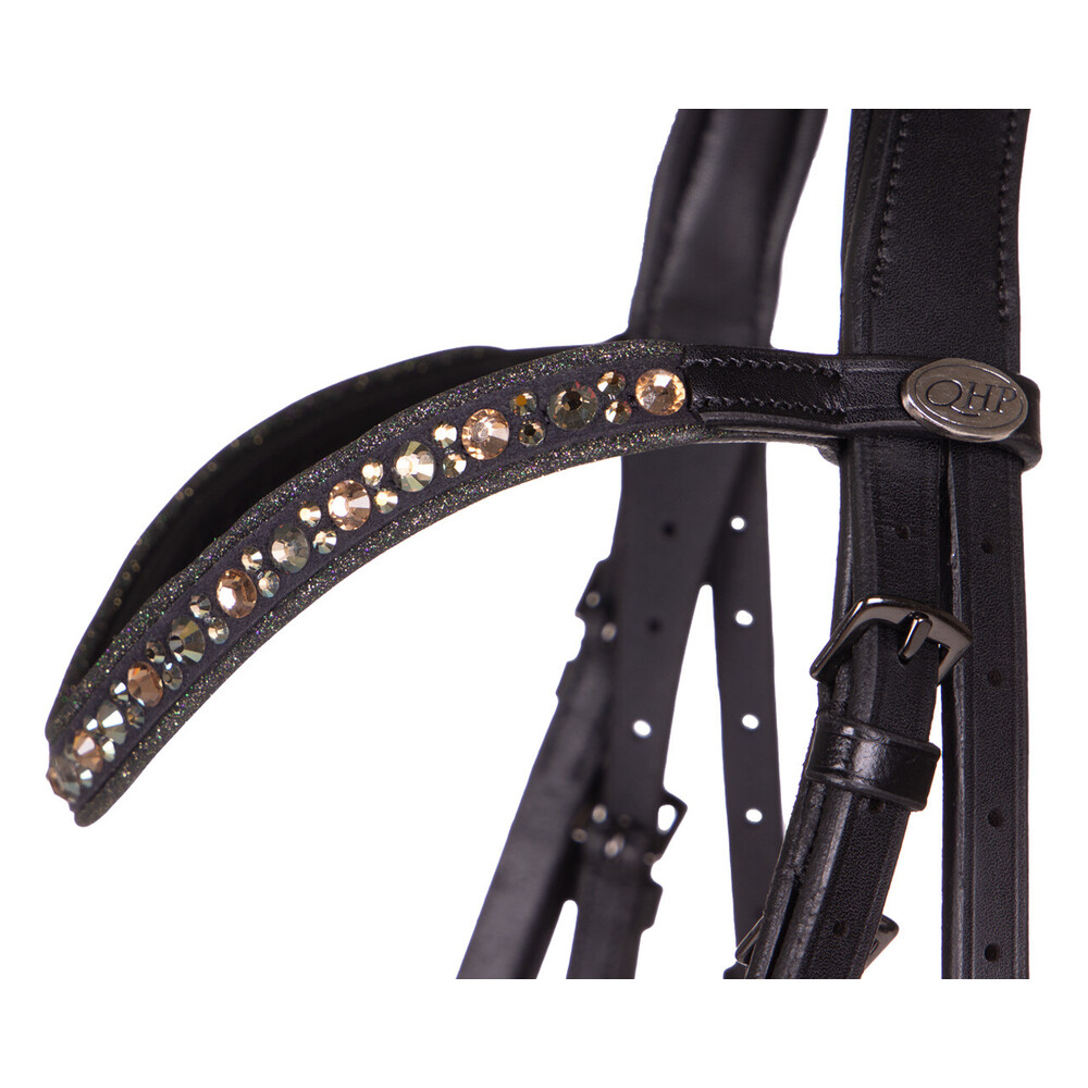 QHP Bridle Orlando - Black/Green
